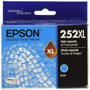 Epson DURABrite Ultra 252XL Ink Cartridge - Cyan T252XL220