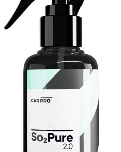 CARPRO SO2Pure 2.0 Odor Eliminator - Neutralize Odors, Cigarette Smoke, Exhaust, Chemical Smell or VOCs, Even Pet Smells from Car Fabric & Plastic, Use on Any Surface, Anywhere - 120mL (4oz)