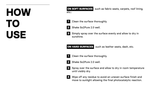 CARPRO SO2Pure 2.0 Odor Eliminator - Neutralize Odors, Cigarette Smoke, Exhaust, Chemical Smell or VOCs, Even Pet Smells from Car Fabric & Plastic, Use on Any Surface, Anywhere - 120mL (4oz)