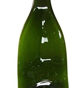 Vinotemp Wine Bottle Cheese Board and Knife - EP-CHWBT01,Silver