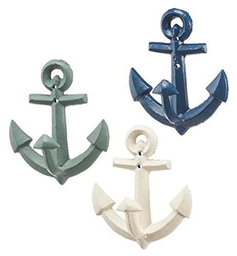 Midwest 3 Cast Iron Anchor Wall Hooks