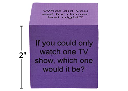 Teacher Created Resources Foam Conversation Cubes (20642)