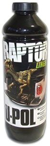 u-pol products 0823 raptor tintable truck bed liner bottle - 750ml