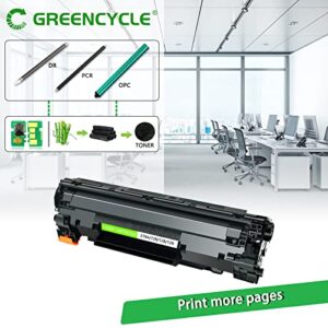 greencycle 10 Pack 78A CE278A Black Laser Toner Cartridge Compatible for Laserjet Pro P1606dn P1566 P1560 M1536dnf P1600 Printer