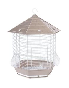 prevue pet products sp31998gray/brown copacabana bird cage, stone