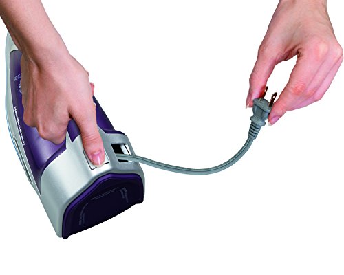 Hamilton Beach Durathon Digital Retractable Cord Iron, Purple