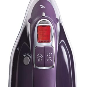 Hamilton Beach Durathon Digital Retractable Cord Iron, Purple