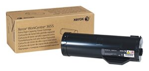 xerox workcentre 3655 black extra high capacity toner cartridge (25,900 pages) - 106r02740