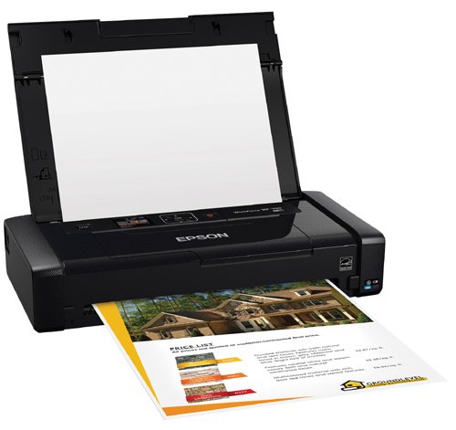 Epson Workforce WF-100 Wireless Color Mobile Printer, Amazon Dash Replenishment Ready