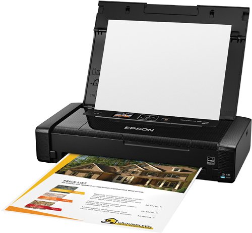 Epson Workforce WF-100 Wireless Color Mobile Printer, Amazon Dash Replenishment Ready