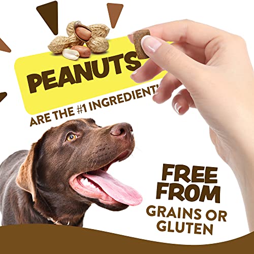 Earthborn Holistic EarthBites Peanut Flavor Grain-Free Moist Treats for Dogs, 7.5 Ounce Bag