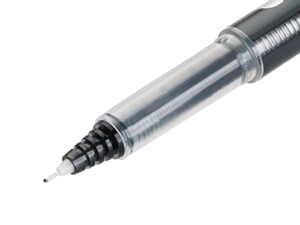 pilot v5 liquid ink refillable rollerball pen - black