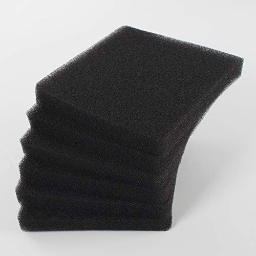 LTWHOME Generic Compatible Filtration Foam Fit Rena Filstar xP Filter Media 724A 30PPI(Pack of 6)