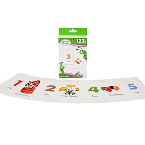 Brainy Baby 123s Flashcards: Introducing Numbers 1 to 20 Deluxe Edition