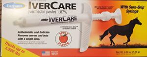 farnam ivercare dewormer paste, 6-pack