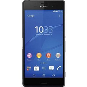 sony xperia z3 d6653 gsm cellphone unlocked, international version no warranty, black