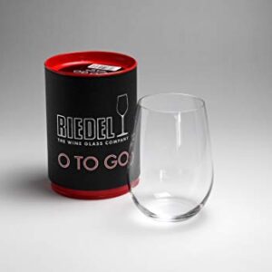 Riedel O Wine Tumbler O to Go White Wine Glass, Set of 2