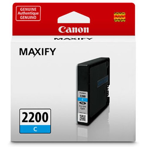 Canon PGI-2200 Cyan Ink Tank Compatible to Printer IB4120, MB5420, MB5120, IB4020, MB5020, MB5320