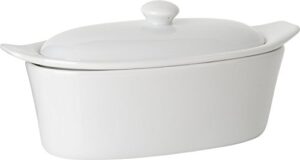 trudeau butter boat, medium, white