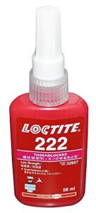 henkel loctite 222 50ml threadlocker super screw lock glue