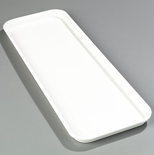 Carlisle FoodService Products 269FMT301 Food Service Display Tray, 9" x 26", White (Pack of 12)