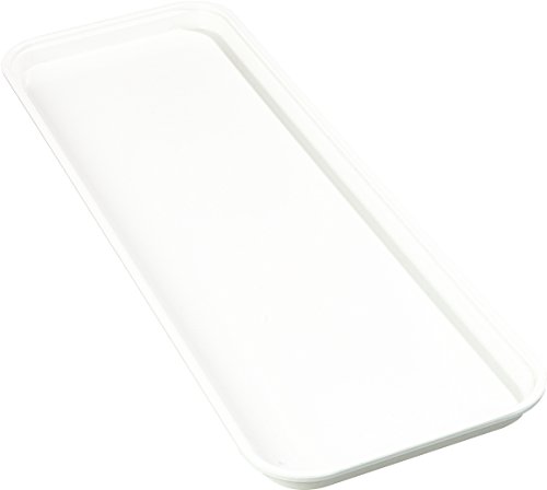 Carlisle FoodService Products 269FMT301 Food Service Display Tray, 9" x 26", White (Pack of 12)