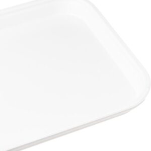 Carlisle FoodService Products 269FMT301 Food Service Display Tray, 9" x 26", White (Pack of 12)