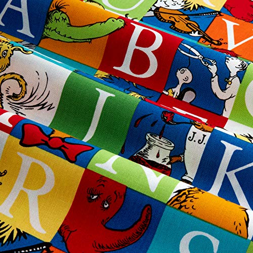 Dr. Seuss ABC Blocks Adventure, Fabric by the Yard