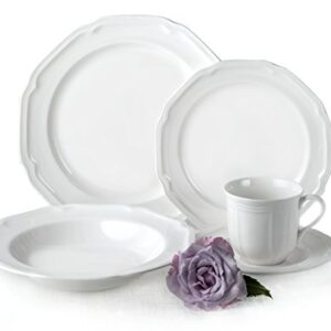 Mikasa Antique White 40-Piece Dinnerware Set, Service for 8