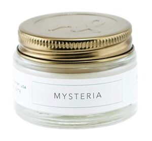 northern lights esque nouveau mini jar candle, 1oz, mysteria