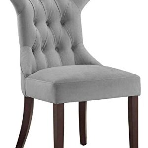 Dorel Living Clairborne Upholstered dining chair, set of 2, Gray