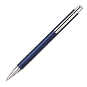 Office Depot Tungsten Carbide Retractable Ballpoint Pens, Medium Point, 0.7 mm, Blue Barrel, Blue Ink, Pack Of 12 Pens