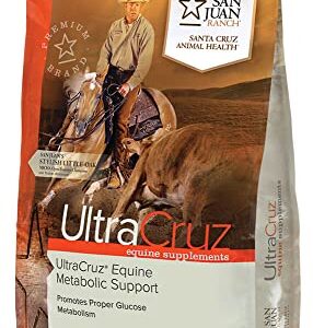 UltraCruz Equine Metabolic Support Supplement for Horses, 10 lb, Pellet (36 Day Supply)