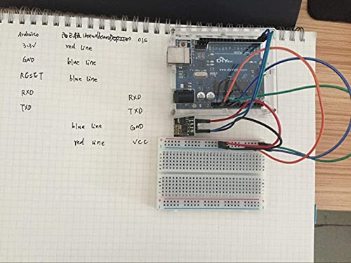 DIYmall ESP8266 ESP-01S WiFi Serial Transceiver Module with 4MB Flash