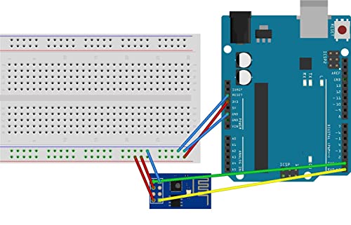 DIYmall ESP8266 ESP-01S WiFi Serial Transceiver Module with 4MB Flash