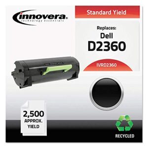 innovera ivrd2360 remanufactured 3319803 (2360) toner, black