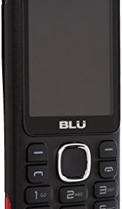 BLU Jenny TV 2.8 T276T Unlocked GSM Dual-SIM Cell Phone w/ 1.3MP Camera - Unlocked Cell Phones - Retail Packaging - Black Red