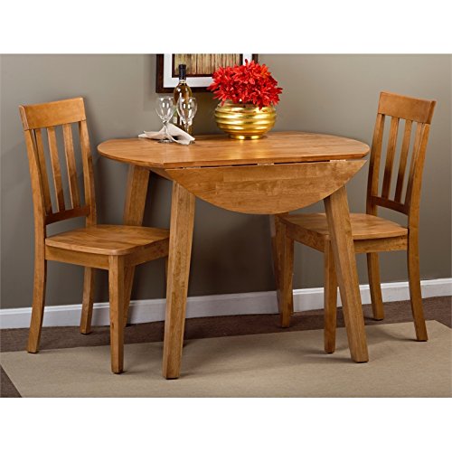 Jofran Simplicity Honey Round Drop/Leaf Dining Table