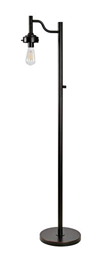 Kenroy 32408ORB Home Casey Tall Floor Lamp Oil-rubbed Bronze Finish, Small