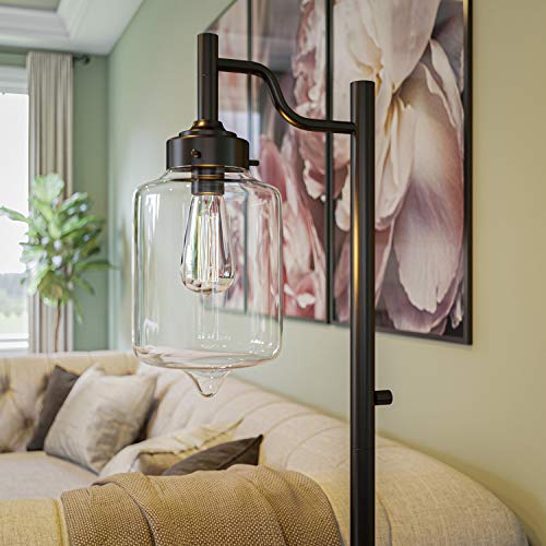 Kenroy 32408ORB Home Casey Tall Floor Lamp Oil-rubbed Bronze Finish, Small