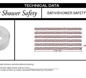 Delta Faucet TRDS094-W Bathroom/Shower Non-Slip Treads, White, 6 per pkg