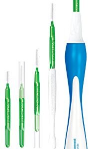 Piksters Interdental Brushes (40 Pack, Size 6 (Green))