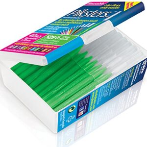 Piksters Interdental Brushes (40 Pack, Size 6 (Green))