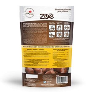 Zoë Pill Pops for Dogs, Healthy Dog Treats, All Natural Dog Treats to Hide Medication, Peanut Butter with Honey Recipe, 3.5 oz