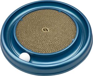 bergan 70128 16" x 1.88" turbo scratcher cat toy assorted colors