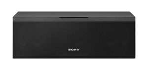 sony sscs8 2-way 3-driver center channel speaker - black, 4 bookshelf speaker system