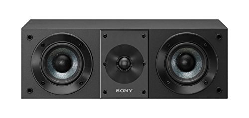 Sony SSCS8 2-Way 3-Driver Center Channel Speaker - Black, 4 Bookshelf Speaker System