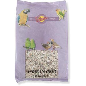 volkman avian science super african grey parrot 20 lb bag