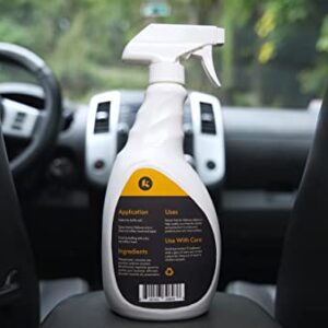 KevianClean Interior Defense Car Vinyl Protectant Dashboard Cleaner for Auto, RV, Boat, Marine, Aircraft - Best Treatment for Bonded, PU & Faux Leather Furniture - Matte Finish 24 oz