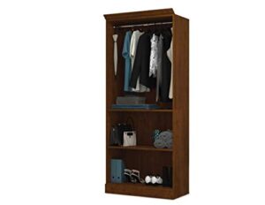 bestar versatile 36” closet organizer in white